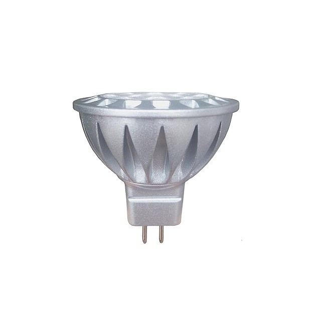 Aluminum Dimmable LED Lamp DC12V GU5.3 5000K MR16 7W Low Voltage