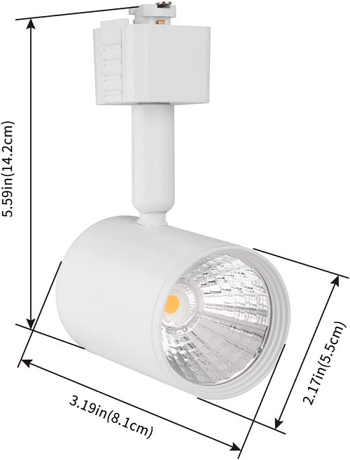 Compatible Track Mounted Spotlight